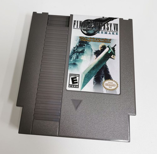 Final Fantasy VII (NES) Nintendo Entertainment System | eBay