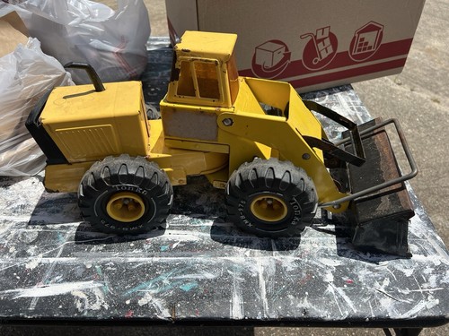 Vintage Antique Tonka Turbo Diesel Metal Loader Toy Structo Nylint ...