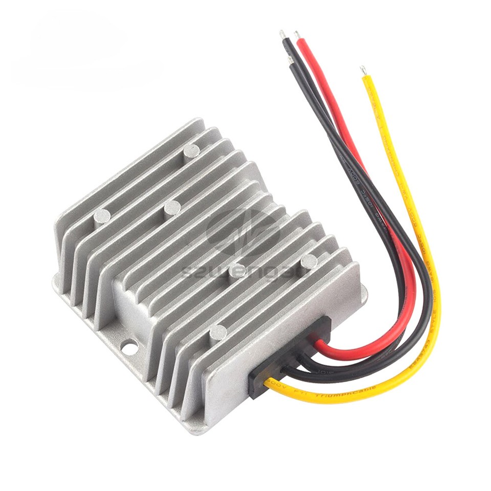 DC 9-40V 10V 12V 19V 24V 30V to 24V 10A Buck Boost Car Power Converter ...
