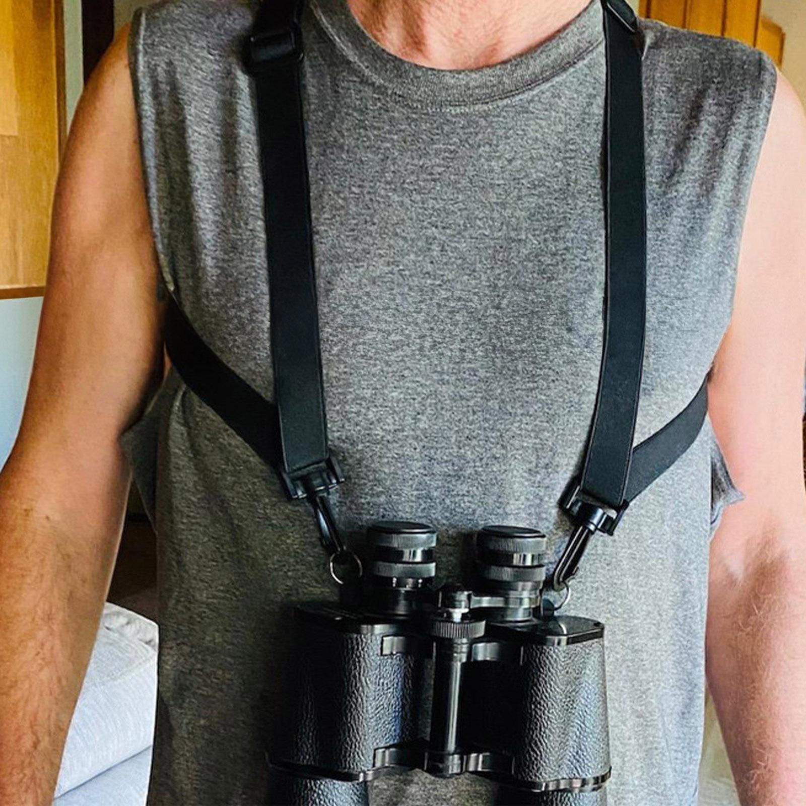 Adjustable Deluxe Binocular Harness Strap for Hunters, Photographers | eBay