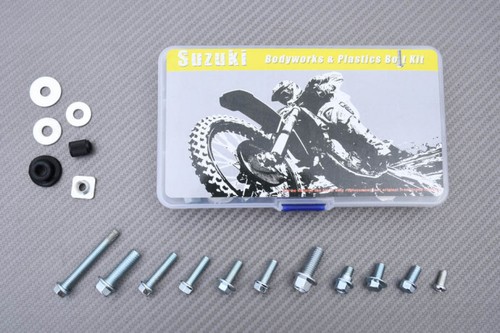 Kit Intermédiaire Visserie / Boite Vis SUZUKI LTF 250 LT-F 2005-2016 / ...