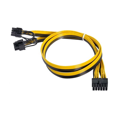 CY 12Pin to GPU 8Pin 6Pin Splitter Modular Power Supply Cable for 3080 ...