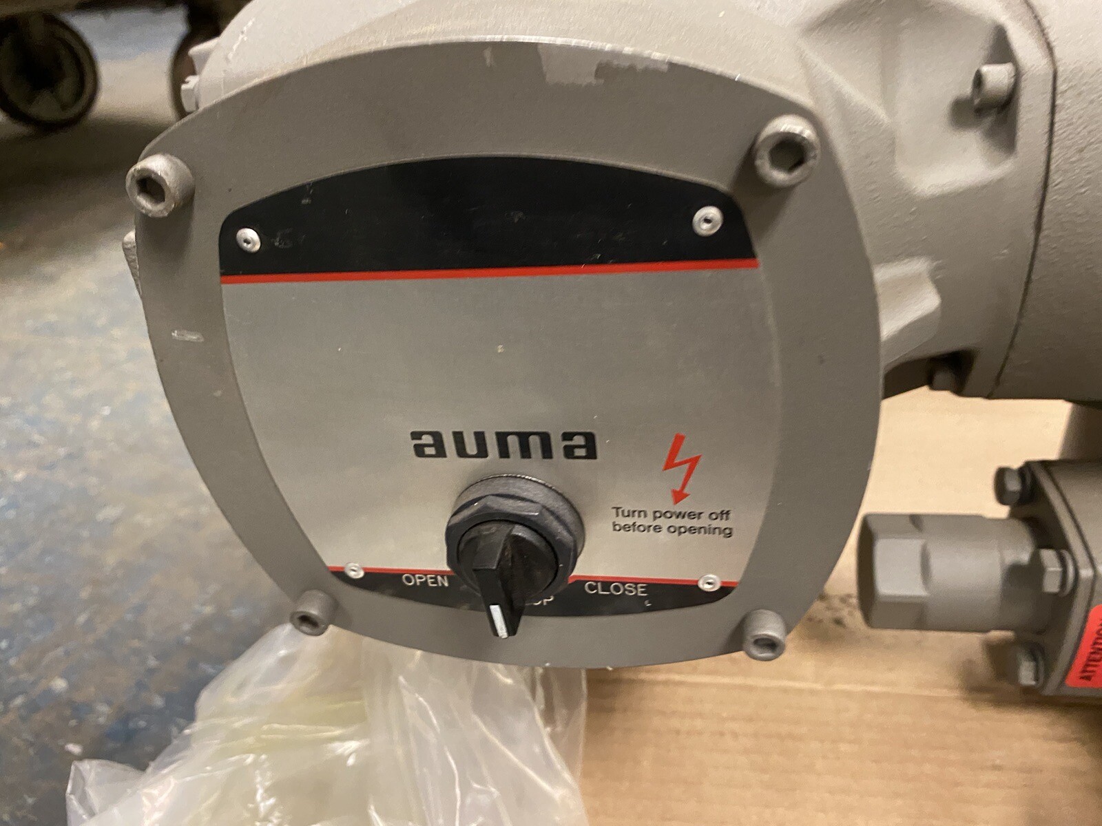 AUMA,SG07.1,ELECTRIC ACTUATOR SK0050-2/60-OF MOTOR 1/6HP 115V | eBay