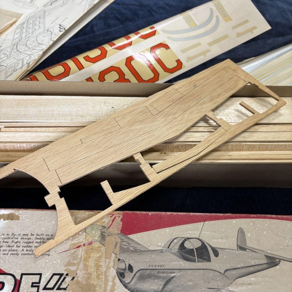 Radio Control Balsa Kit Berkeley Aircoupe Airplane W/BOX F/S FEDEX | eBay