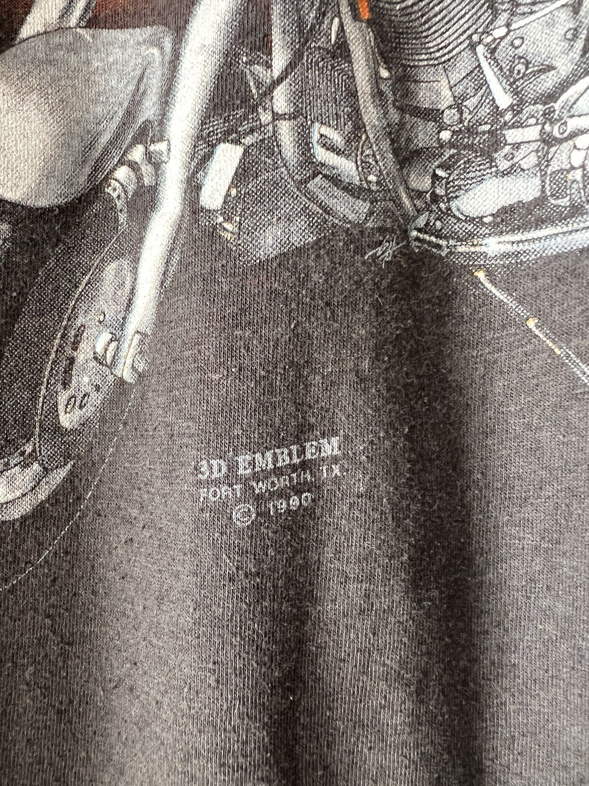 RARE 🔥 1990 Harley Davidson FAT BOY 3D EMBLEM NASHVI… - Gem