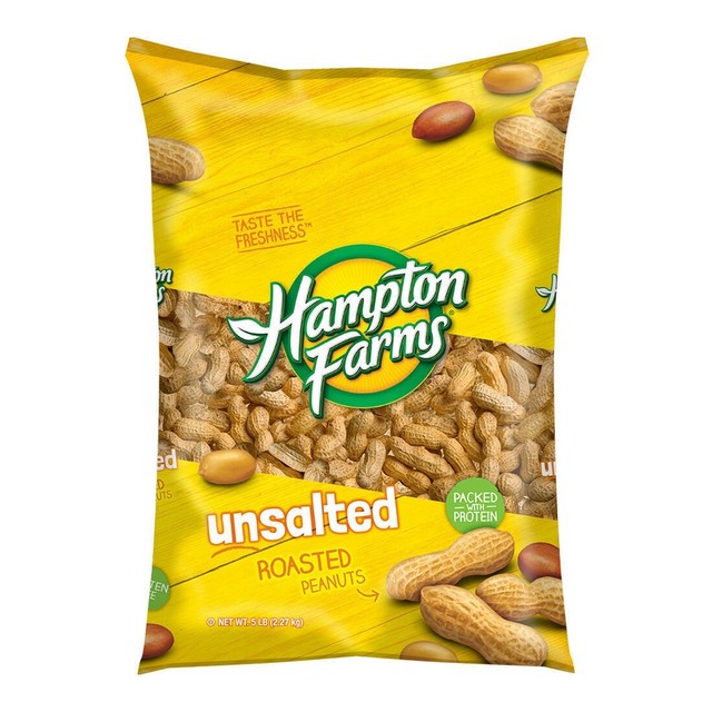 Hampton Farms Unsalted Roasted In-Shell Peanuts - 5lbs for sale online ...