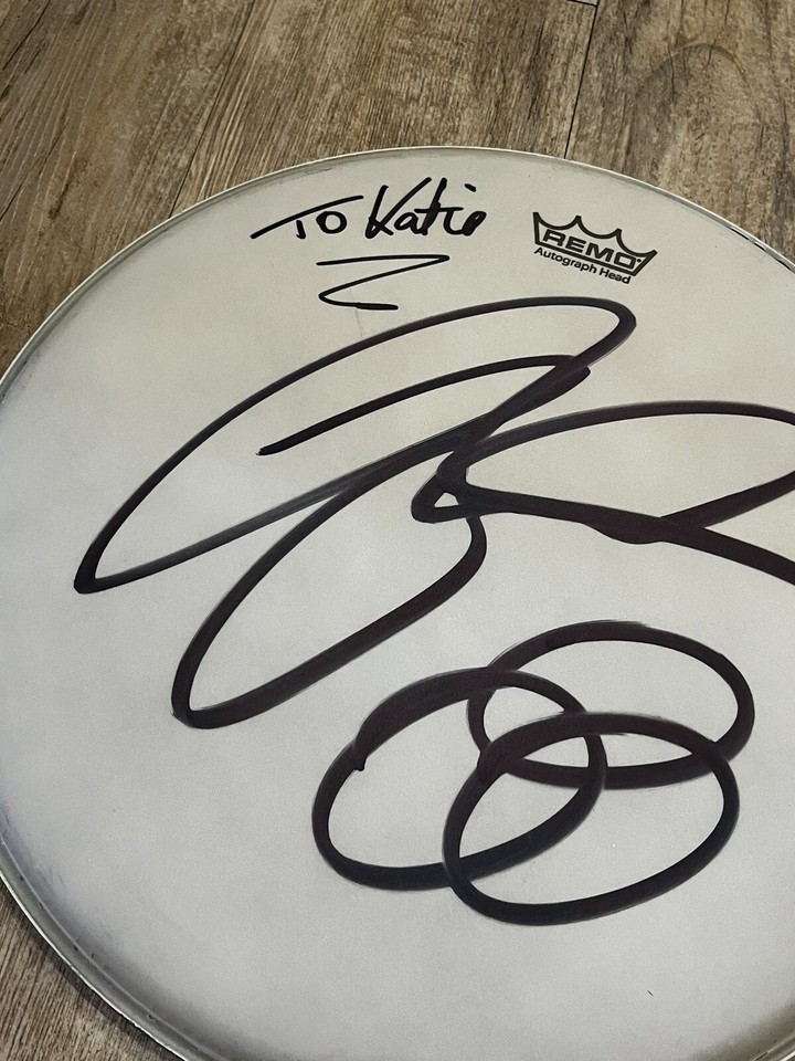 Rare Rock Band Lock Drum And Snare Covers Signed 3ct Lot | eBay