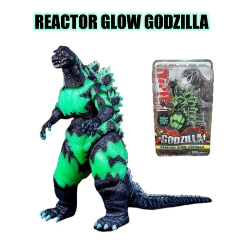 NECA Reactor Glow Godzilla Glow-in-the-Dark 7” Action Figure Godzilla ...