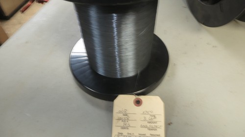 .008 temper ams5698G X750 Inconel spring wire 375 gms net 3,500? ft nos ...