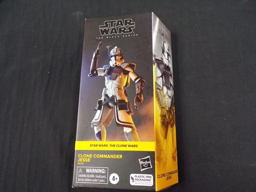 CLONE COMMANDER JESSE STAR WARS BLACK SERIES CLONE WARS ACTION FIGURE ...