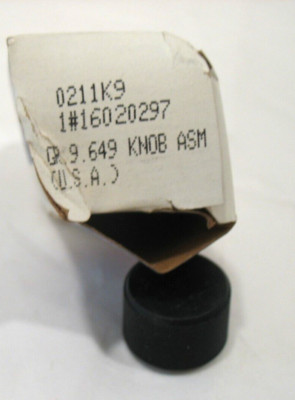 NEW GM ACDELCO 16020297 RADIO POWER AND TUNER KNOB 1980'S 1990'S ...
