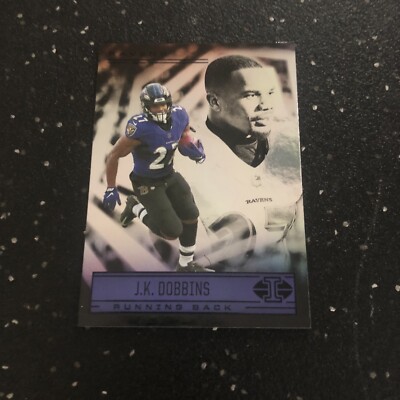J.K. Dobbins 2021 Panini Illusions Football #39 NFL Baltimore Ravens RB ...