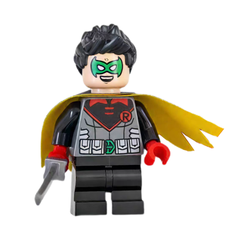 Lego 76300 Batman Arkham Asylum - Robin - Minifigure with Accessories ...