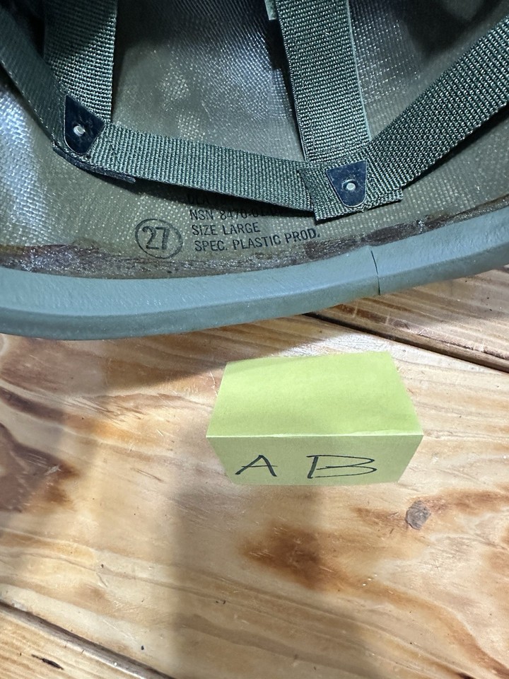 Genuine US Military PASGT Helmet - Size Large | eBay