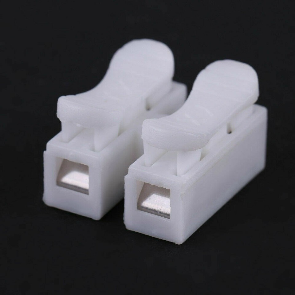 0.77 * 0.67 * 0.51inch CH2 Spring Connector 20Pcs Block Cable Light ...