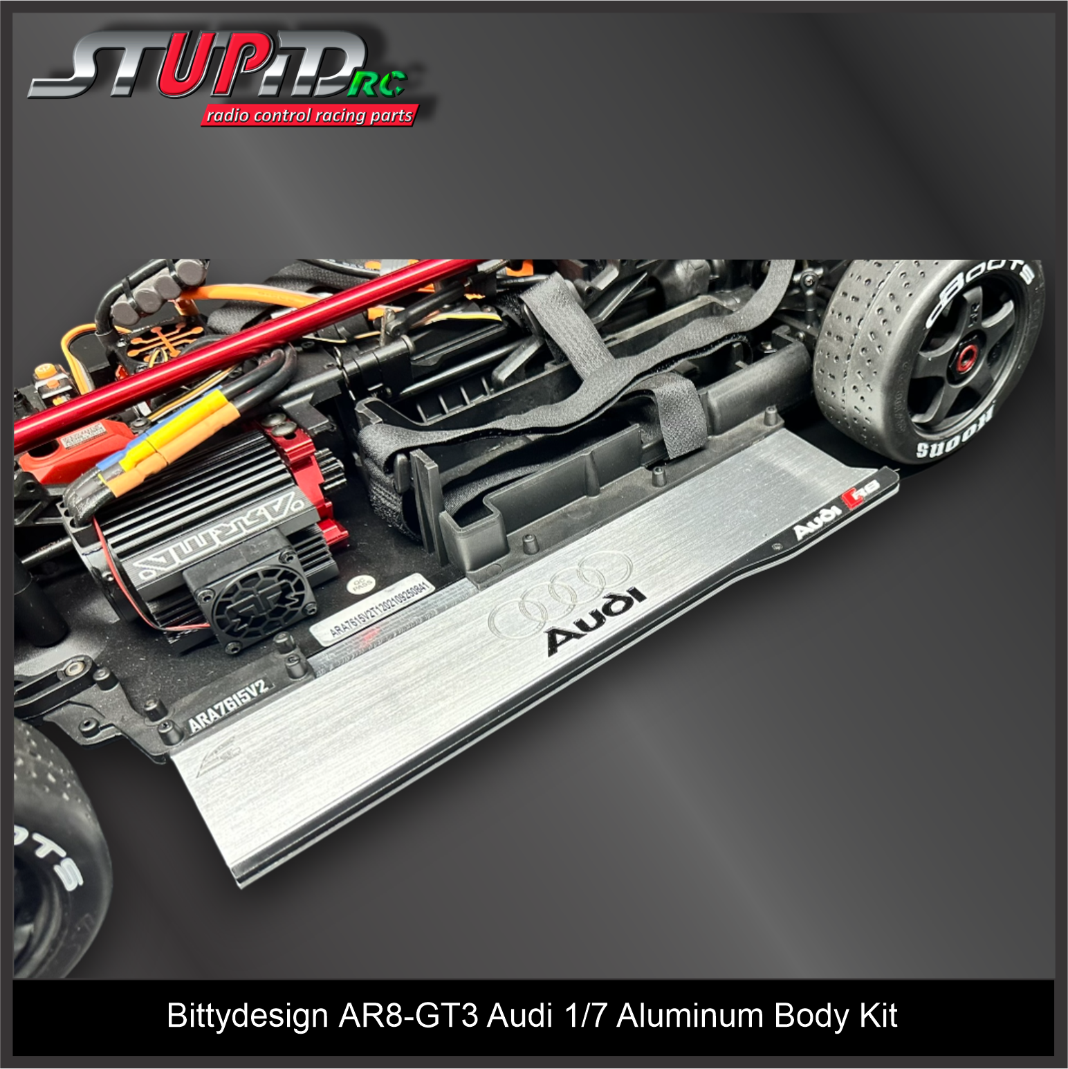 Bittydesign Audi AR8-GT3 1/7 Compatible Aluminum Body Kit - StupidRC | eBay