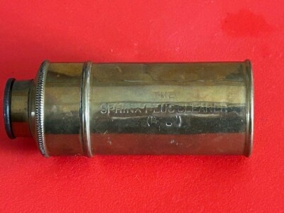 Vintage Sphinx Spark Plug Brass Cleaning Canister - Very Rare ! | eBay UK