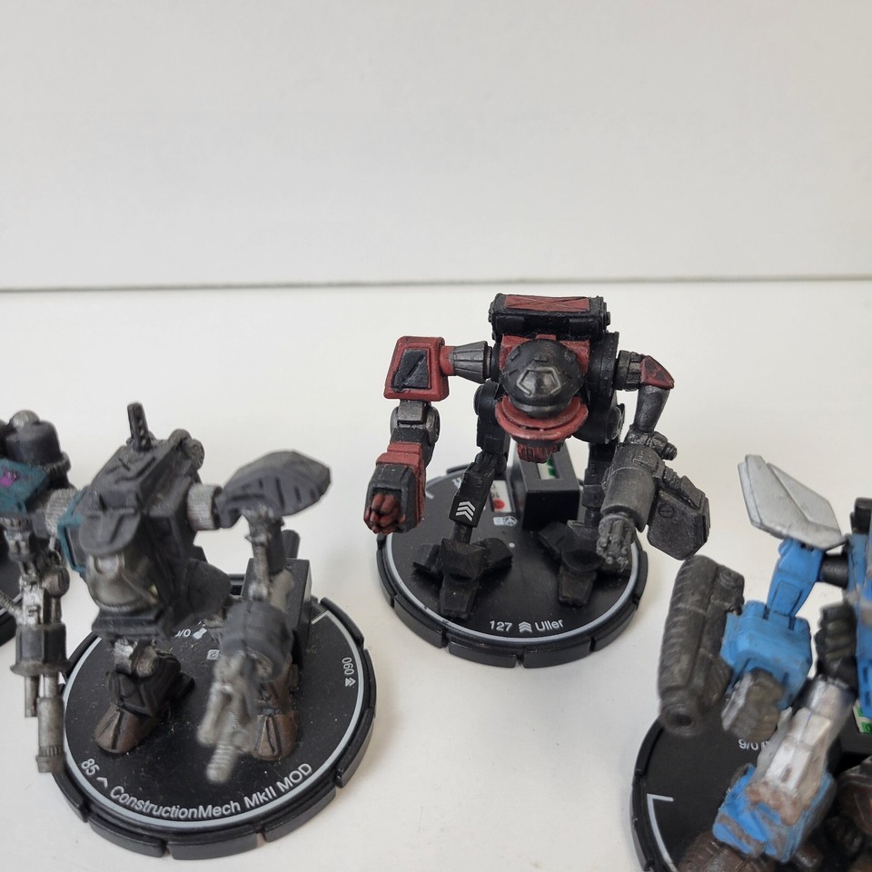 Rare WizKids MechWarrior Battletech Mech Figure Lot of 5 (C6) | eBay