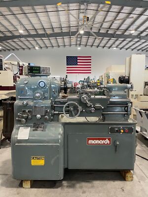 MONARCH 10EE Precision Toolmaker’s Lathe Inch/ Metric 1985’ DRO #7093 ...