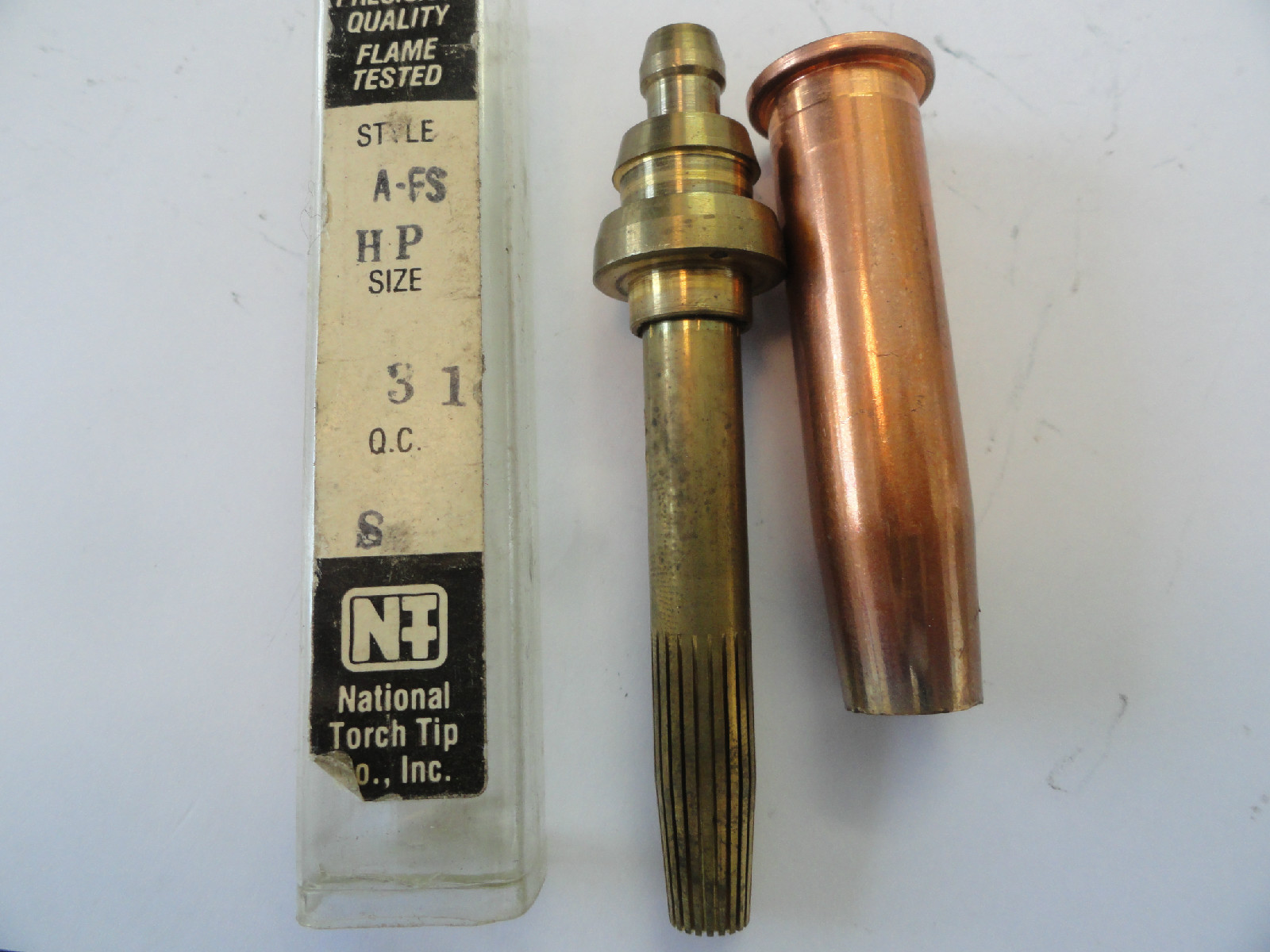 National Torch Tip, A-FS Size 31, Airco Style, Torch Tip, Mapp ...