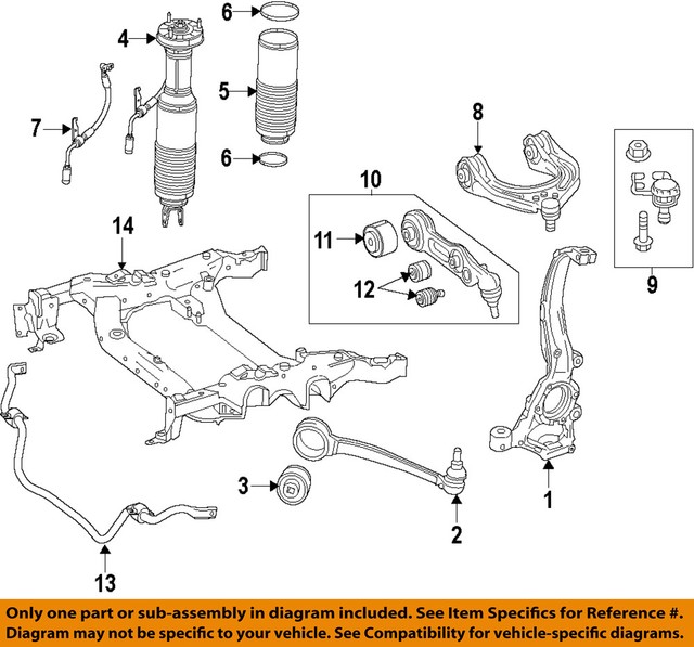 Genuine OEM Suspension Control Arm Bushing for MERCEDES 2313331500 for ...