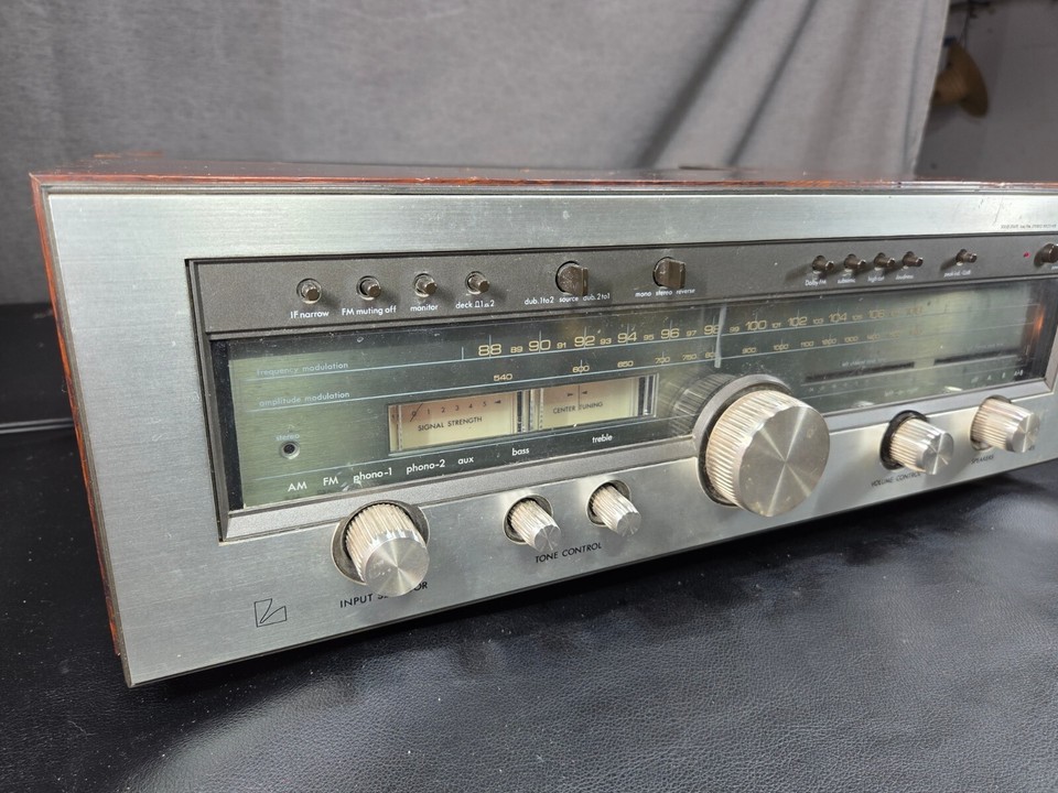 Luxman R-1070 Solid State AM/FM Stereo Receiver Mostly Working VIDEO ...