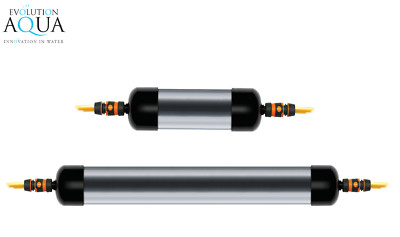 EVOLUTION AQUA DECHLORINATOR CARBON IN LINE KOI POND DECHLORINATOR ...