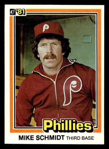 1981 Donruss #11 Mike Schmidt Excellent+ Phillies ID:444190 | eBay