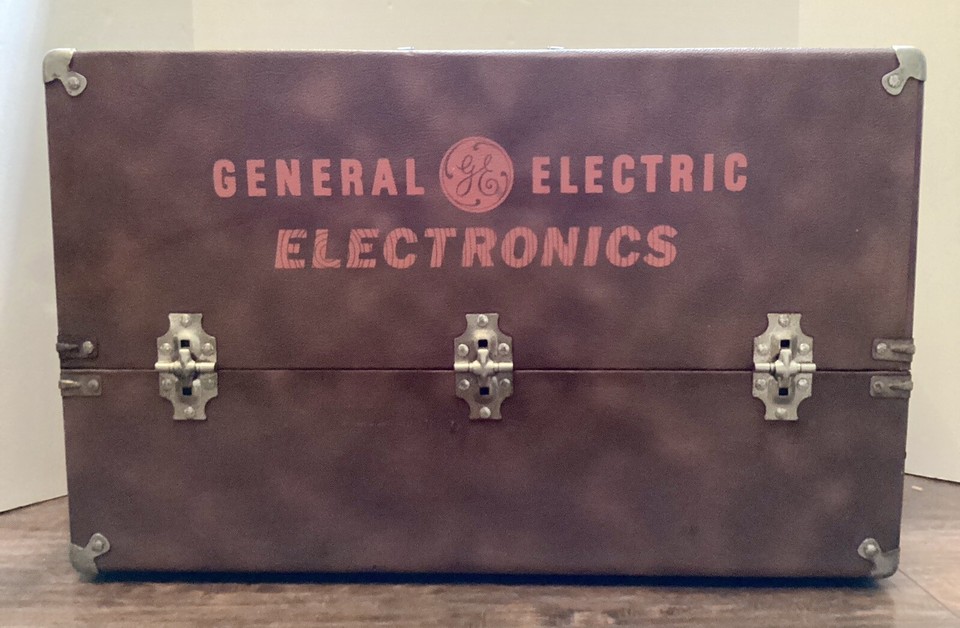 Vintage GE General Electronics Tube Transistor Case w/ Tubes | eBay