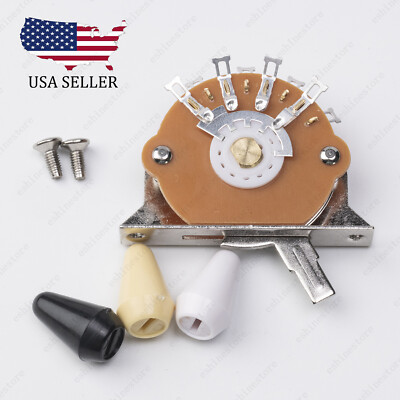 Eletric Guitar 3-Way Switch Pickup Selector Switch for Strat/Tele with ...