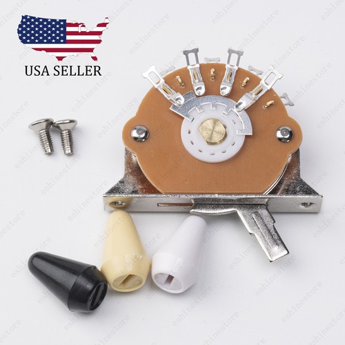 Eletric Guitar 3-Way Switch Pickup Selector Switch for Strat/Tele with ...