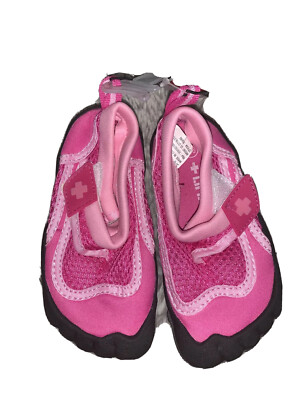 NEW Lifeguard Toddler Medium 5/6 Waterproof Toes Shoes Fuchsia/Pink ...