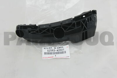 5256342021 Genuine Toyota RETAINER, REAR BUMPER, UPPER LH 52563-42021 ...