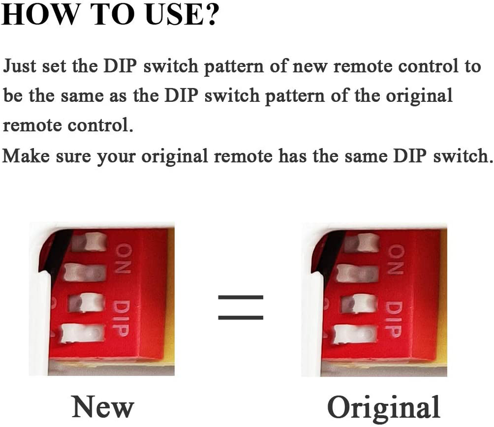 Ceiling Fan Wireless Remote Control Model CHQ8BT7030T CHQ7030T FAN-53T ...