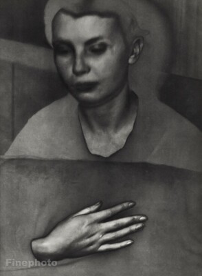 1930 Original MAN RAY Surreal MARIE GILL Woman Hand Solarized Photo ...