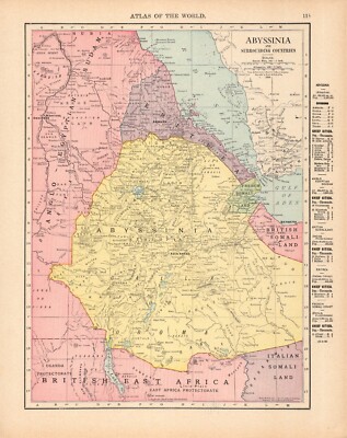 Pre-1900 - Abyssinia Ethiopia