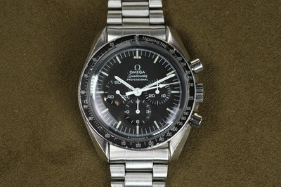 1970s Omega Speedmaster Moon Watch First Generation Straight Writing | eBay