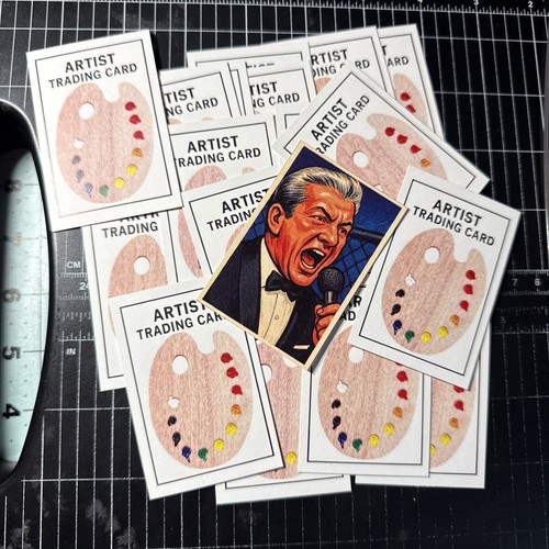 Reseller Lot Of 48 Bruce Buffer Mini Art Cards | eBay