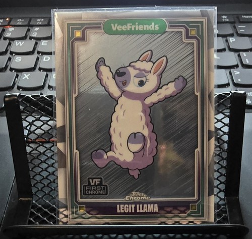 2025 Topps Chrome VeeFriends Legit Llama Base | eBay