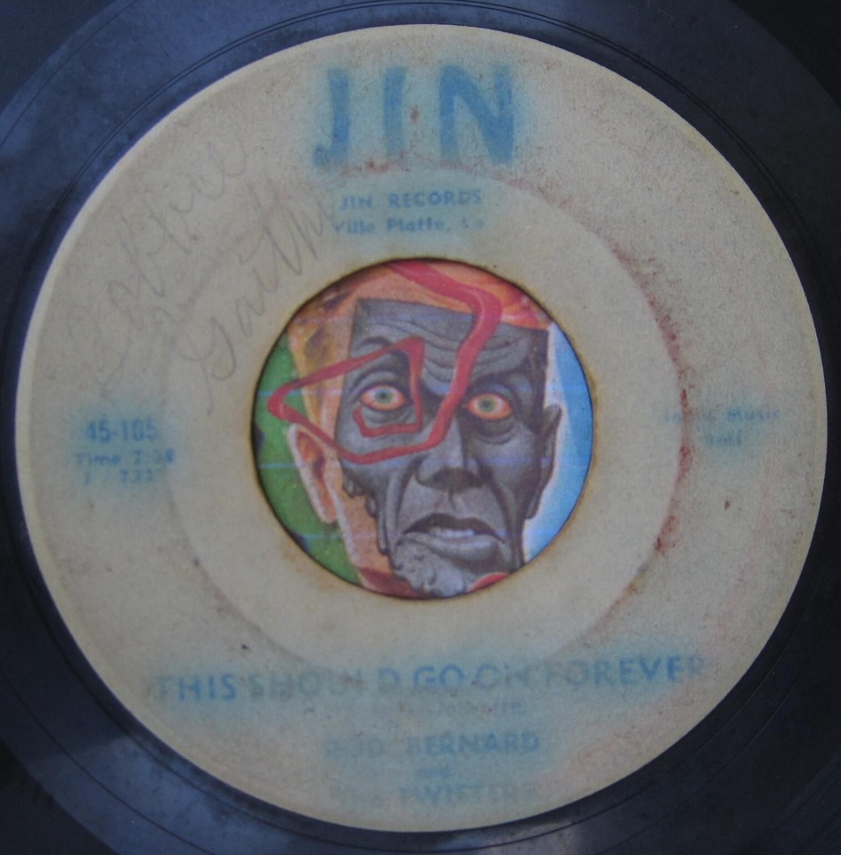 HEAR Rod Bernard 45 Pardon Mr Gordon/This Should Go On JIN rockabilly ...