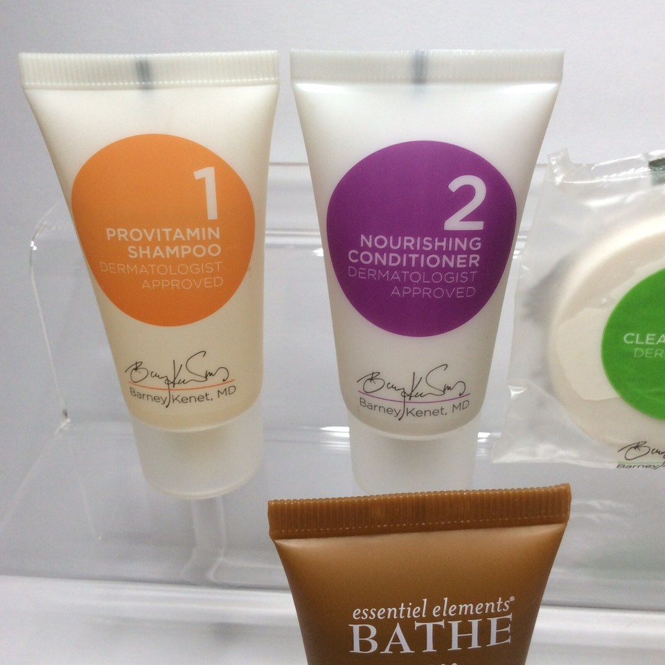 6 Travel Barney Kenet Soap Conditioner Shampoo Essentiel Elements Body ...