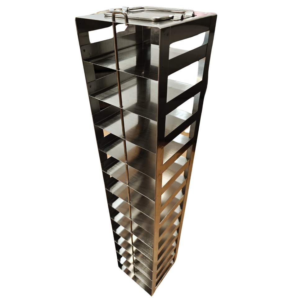 13-Shelf Cryogenic Vertical Freezer Storage Rack For 2" Boxes with ...