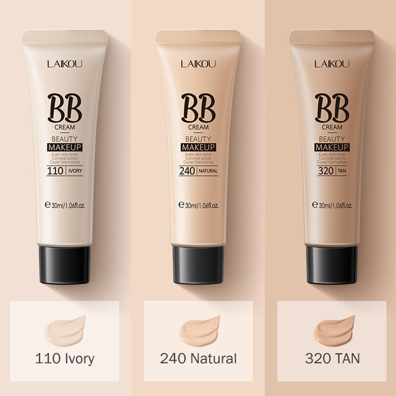 3 Colors Waterproof Matte Concealer BB Cream Lasting Liquid Foundation ...
