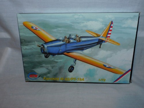 MPM Fairchild M-62/PT-19A 1/72 Scale Model Kit New Vintage CV JD IN BOX ...