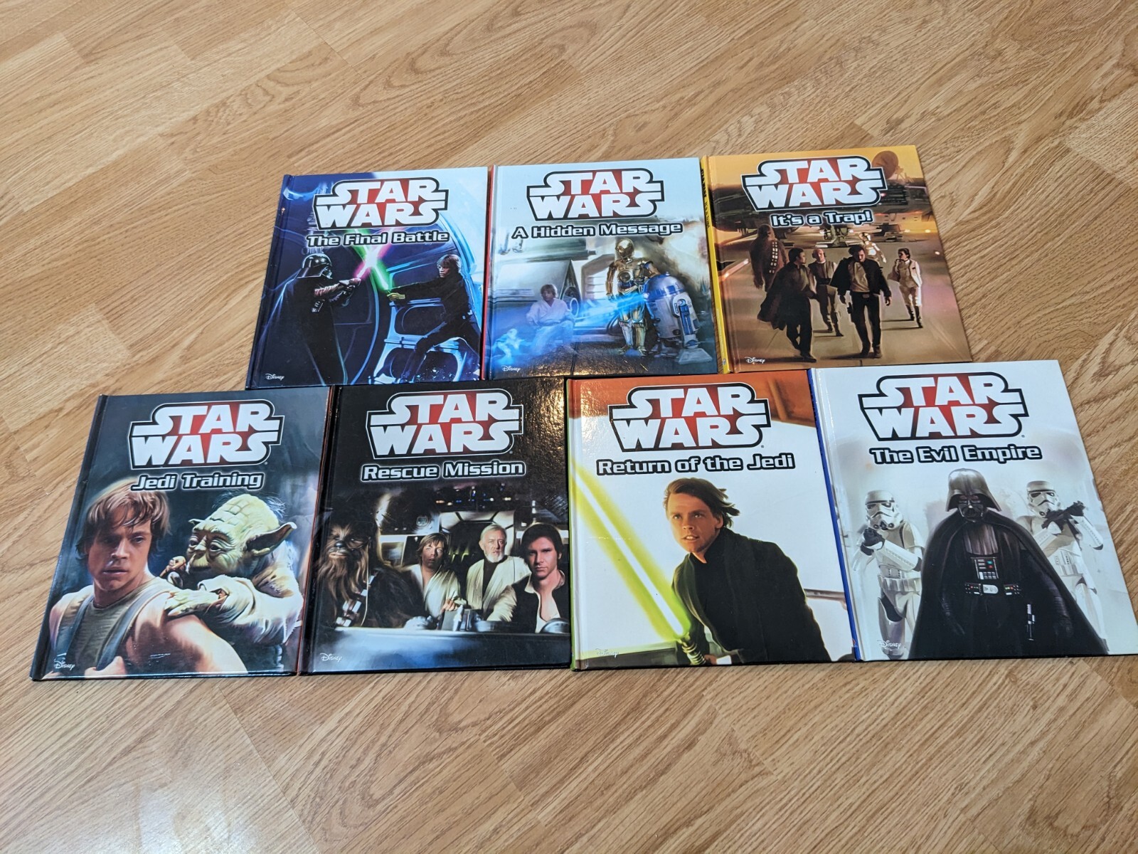 Story Reader Me Reader Star Wars Books Lot of 7 Hardcover Books Disney ...