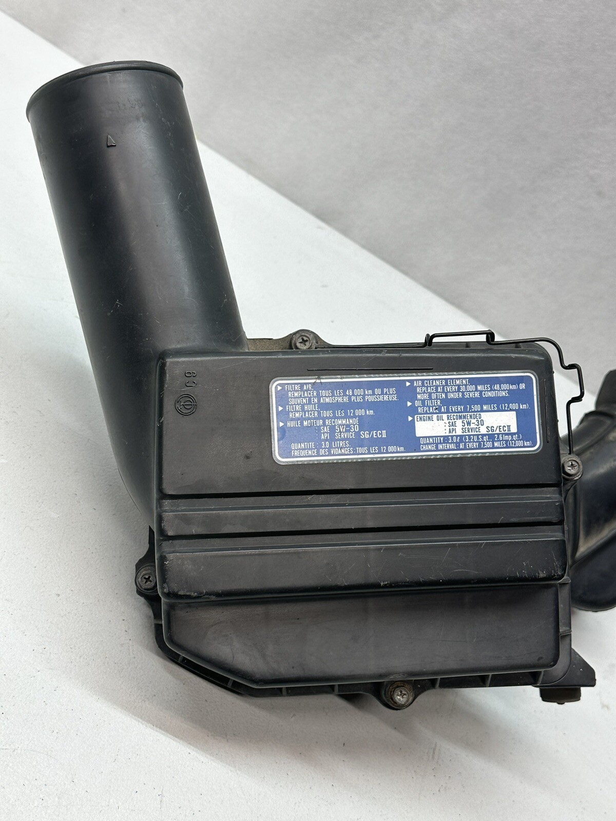 88-91 Honda Civic CRX EF OEM Air Filter Housing and Tube Sh3 Sh4 JDM ...