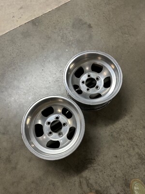 14x7.5 vintage slot mag wheels with uni lug bolt pattern (ford/mopar ...