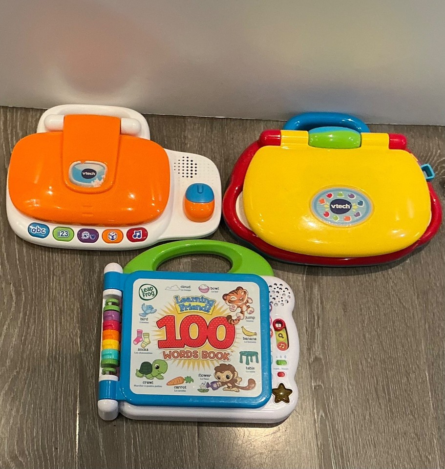 SET OF VTECH/LEAP FROG EDUCATIONAL FUN COMPUTERS TOYS GAMES SOUNDS ...