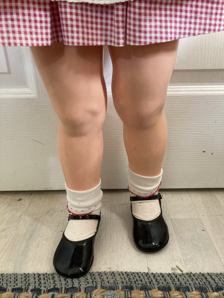 Patty Play Pal 35" Doll Auburn Hair White Red Summer Dress 1955-1960 ...