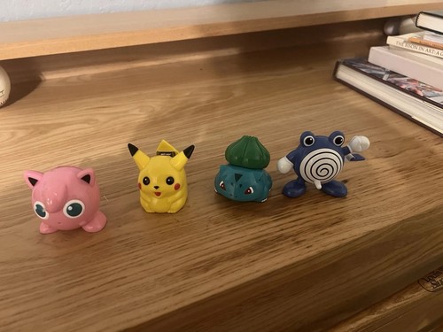 Pokémon Stapler Measuring Tape Sharpener and Tape Dispenser Set Vintage ...